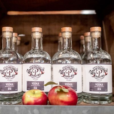Vodka Made from Apples - Pennings Farm Cidery Apple Vodka